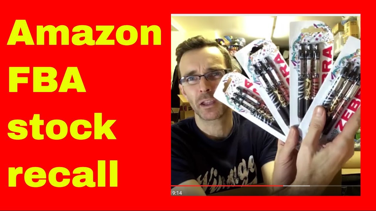 Amazon FBA stock recall - YouTube