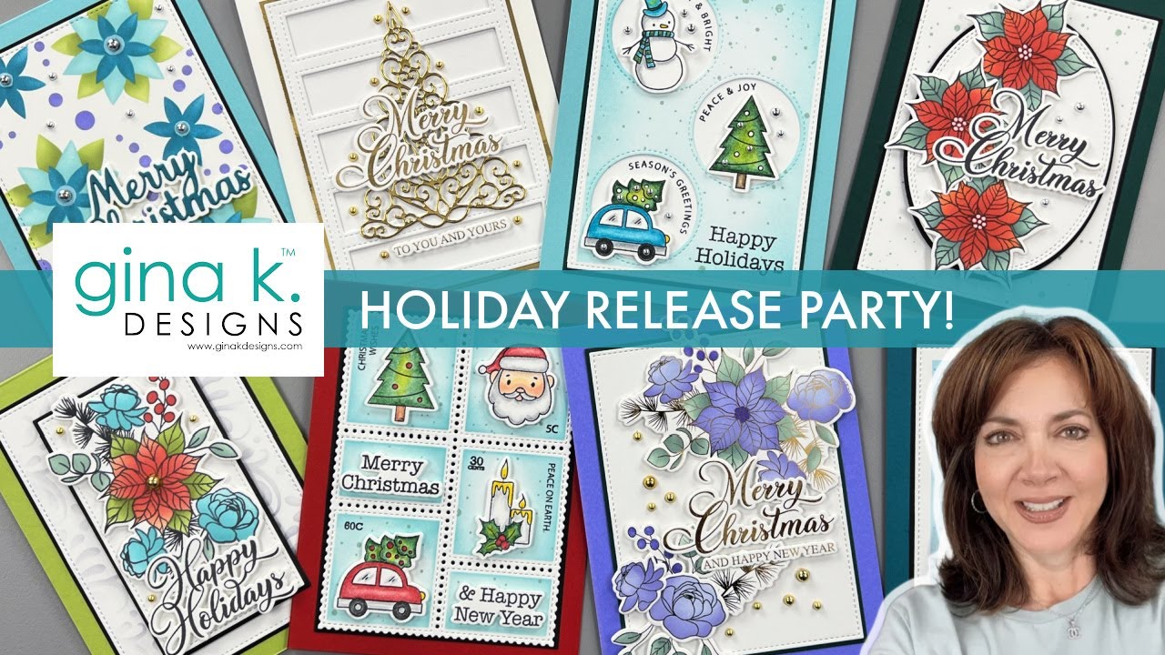 Gina K. Designs Holiday Release Party! - YouTube