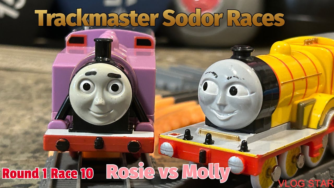 Trackmaster Sodor Races | Round 1 Race 10 | Rosie vs Molly - YouTube