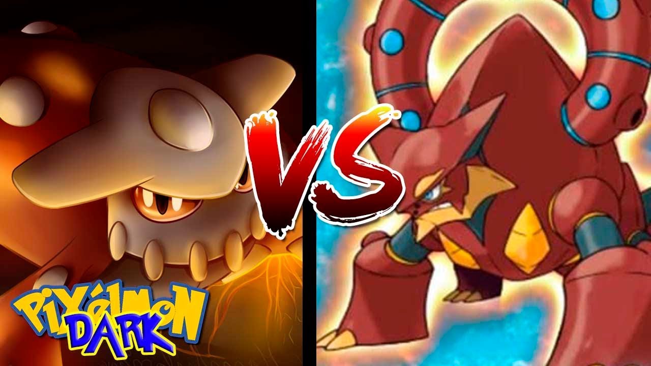 MINECRAFT: LUCKY PIXELMON DARK - HEATRAN VS VOLCANION - FT. SR.BOLLS ...