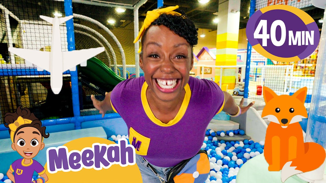 Meekah's Indoor Playground Dance Party | Educational Videos for Kids ...