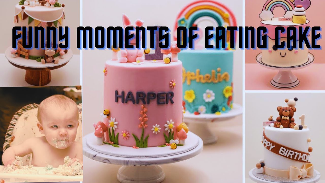 New ways of eating cake [try not to laugh]it is so funny - YouTube