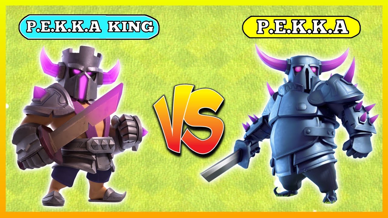 Pekka's father vs every level of pekka - YouTube