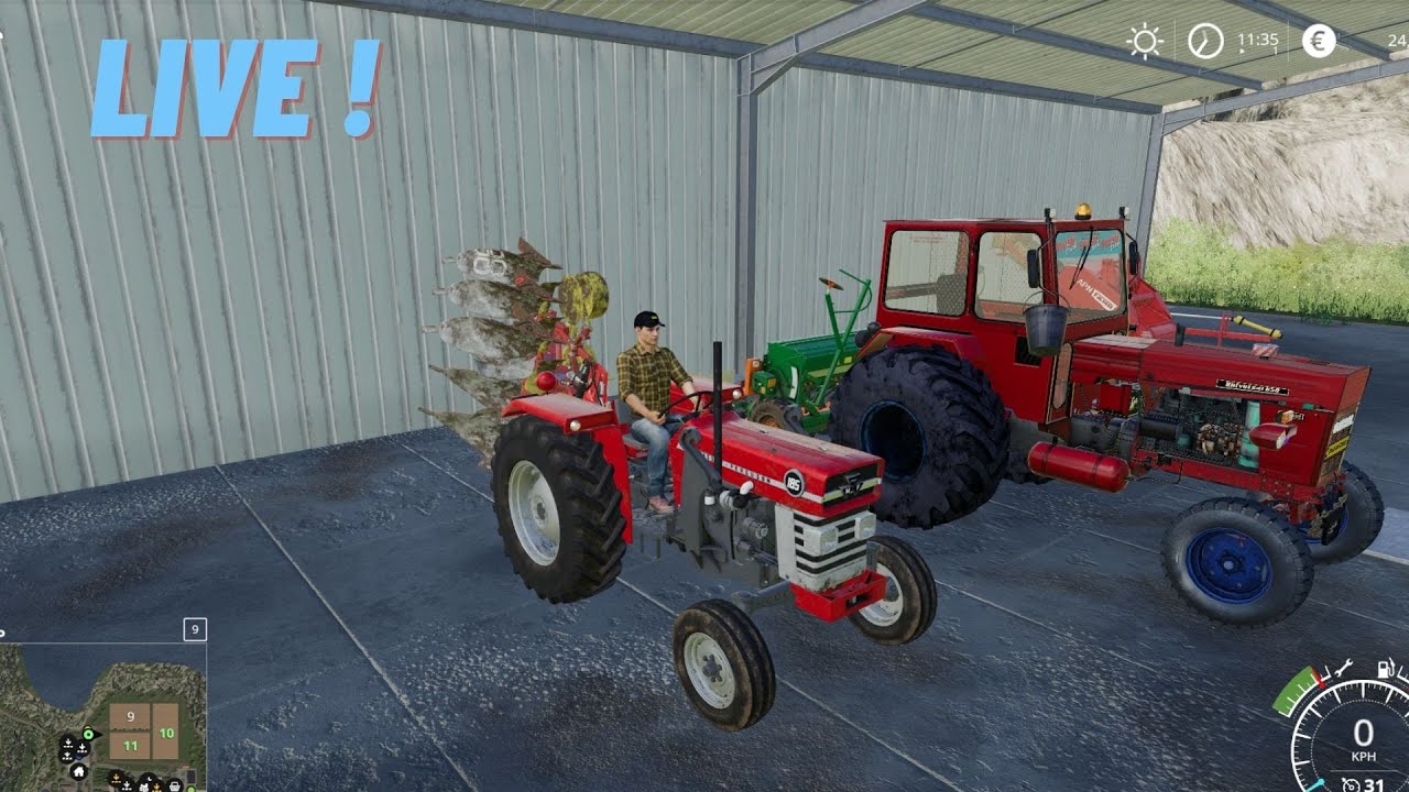 🔴LIVE FS 19. Strang bani pentru un nou tractor - Minibrunn #romania ...