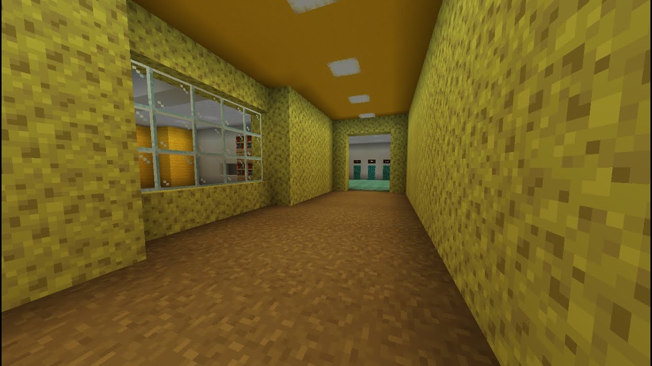 The Backrooms in Minecraft |Tape:5 Infection - YouTube