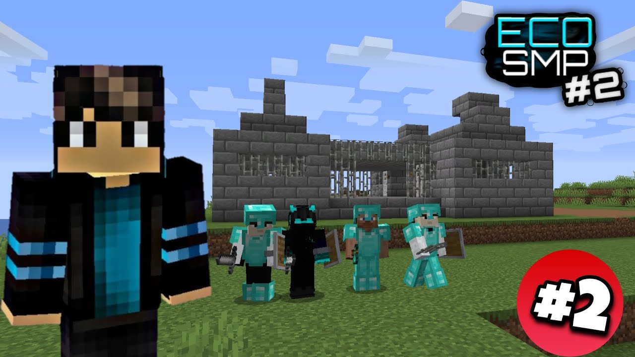 We built a prison in eco smp...............#2 | ft @DevanshECO #ECOSMP ...