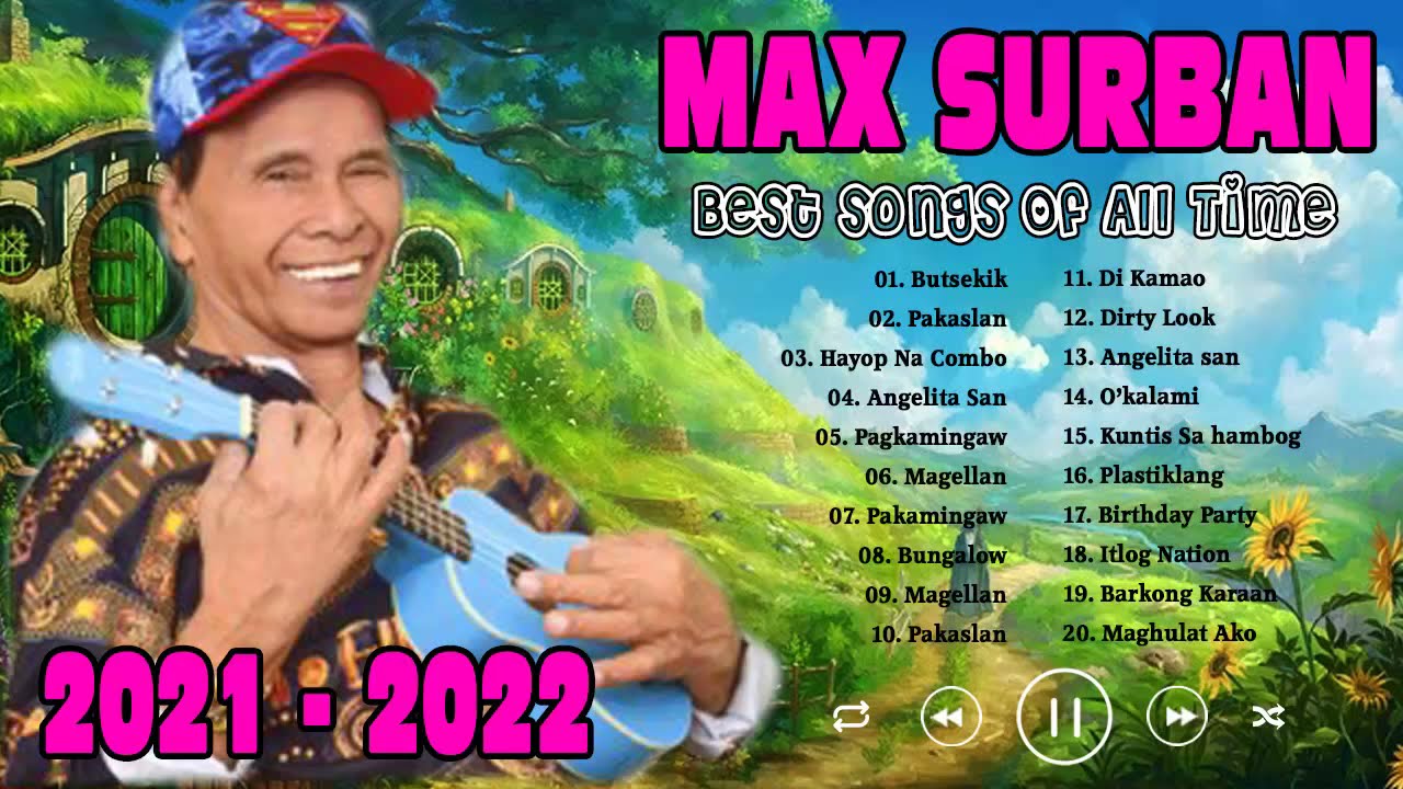 MAX SURBAN Greatest Hits Filipino Classic Songs - MAX SURBAN tagalog ...