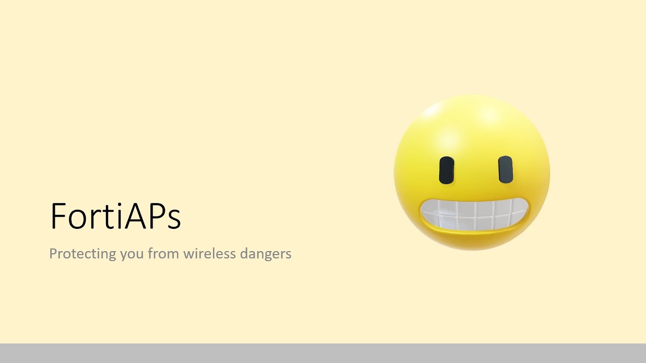 A Fortinet FortiAP Explainer - YouTube