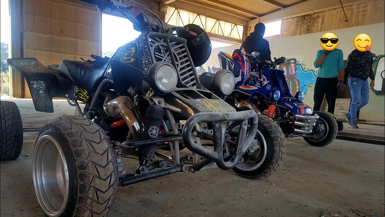 Yamaha Banshee 350 - Drift and Donuts - YouTube