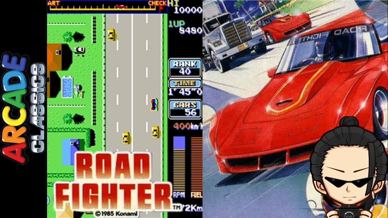 Main Road Fighter Versi Arcade|ROAD FIGHTER ARCADE [INDO] - YouTube