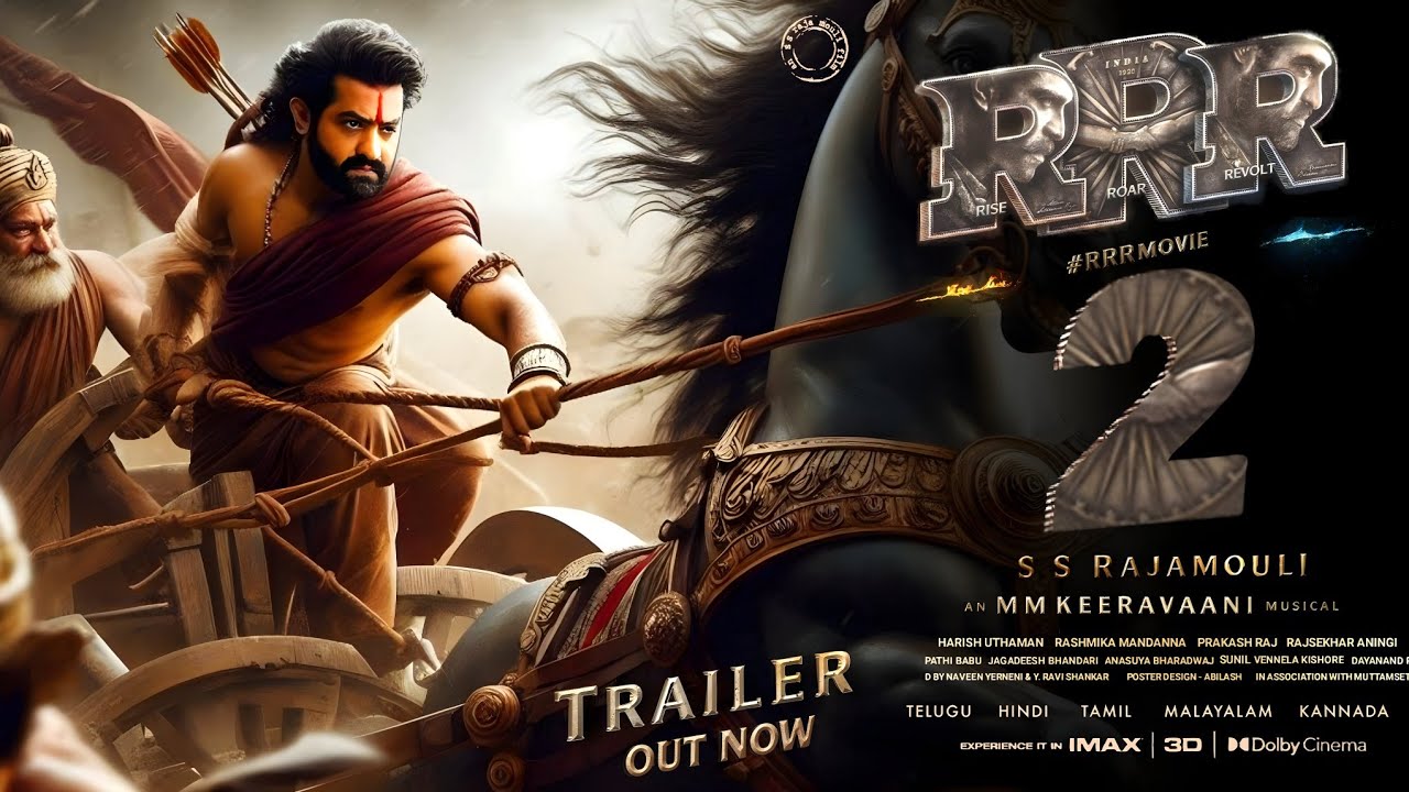RRR 2 - Ramcharan,NTR Intro First Look Teaser|RRR 2 Official Teaser|RRR 2 Trailer|NTR|Ramcharan ...