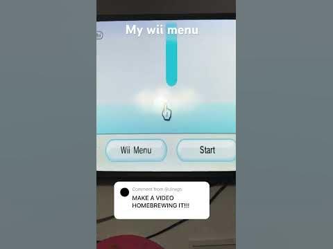 My wii menu - YouTube