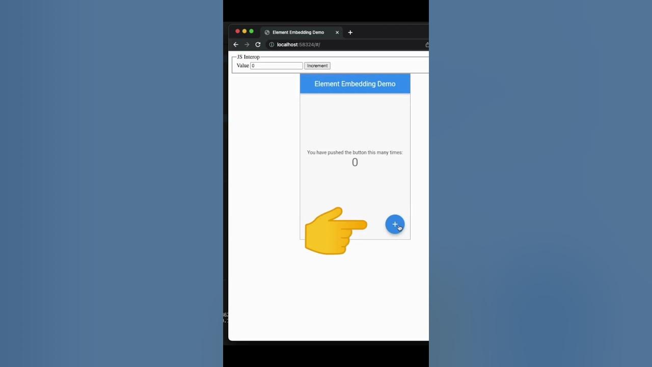 Flutter Using Element Embedding Flutter App In Html Flutter 37 Dart 3 Shorts