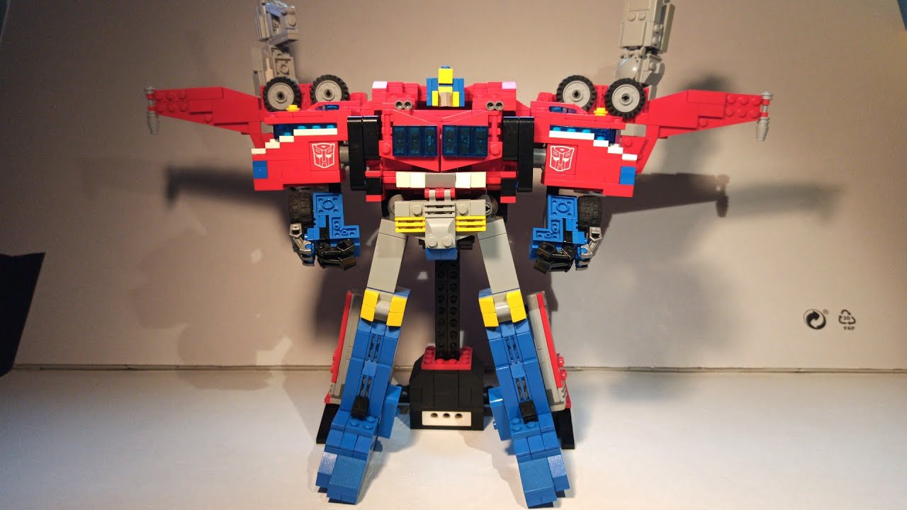 600 Abo Special Lego Transformers CYBERTRON Optimus Prime Ver. 3 ...