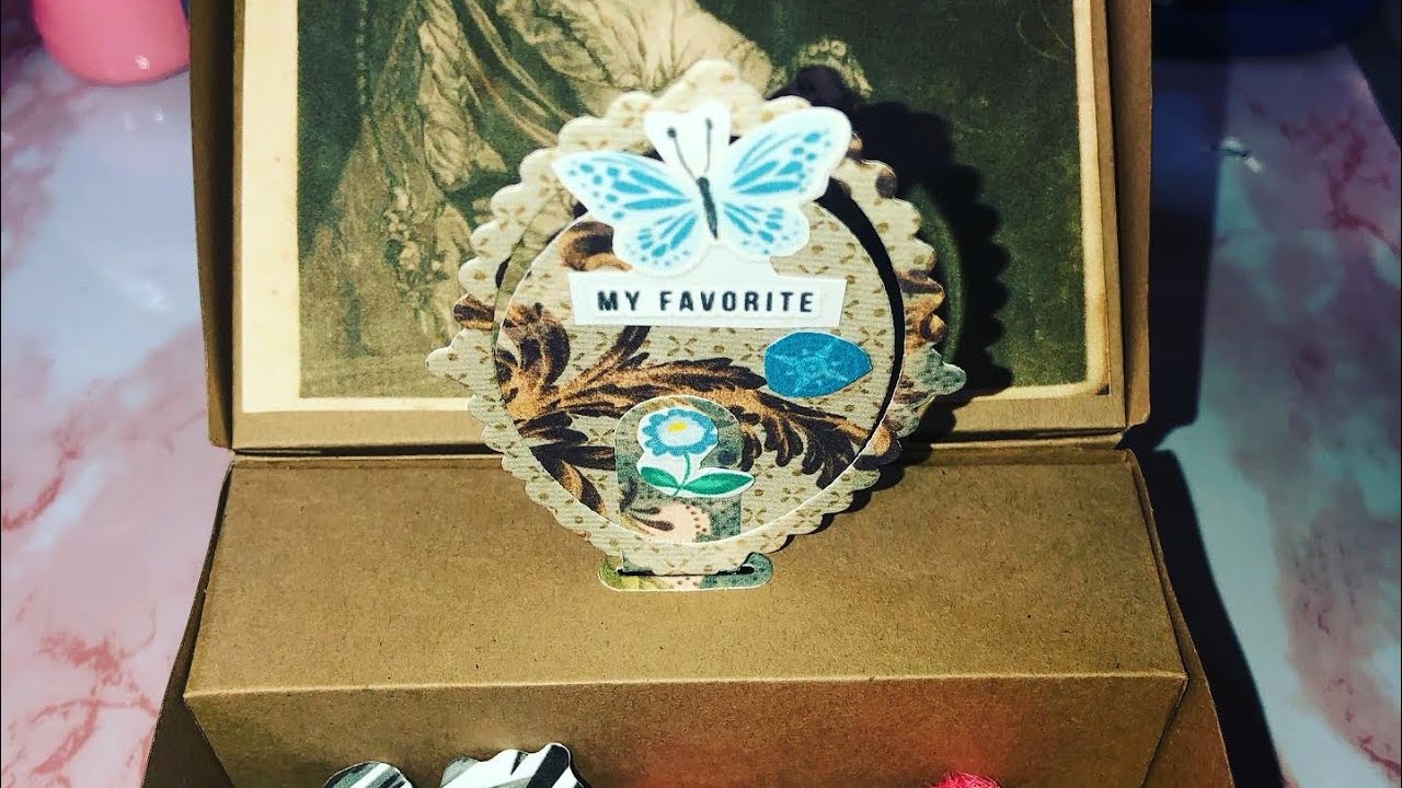 Projects Share @pixidustdesigns 3D Music Box Paper Beautiful Patina by ...