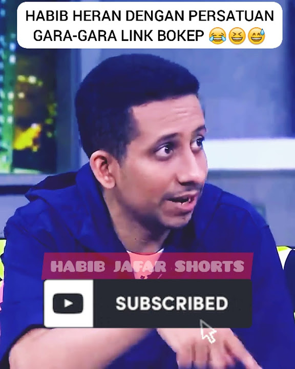 NYEBARIN LINK BOKEP APAKAH DOSA JARIYAH BIB? || HABIB HUSEIN JA'FAR - YouTube