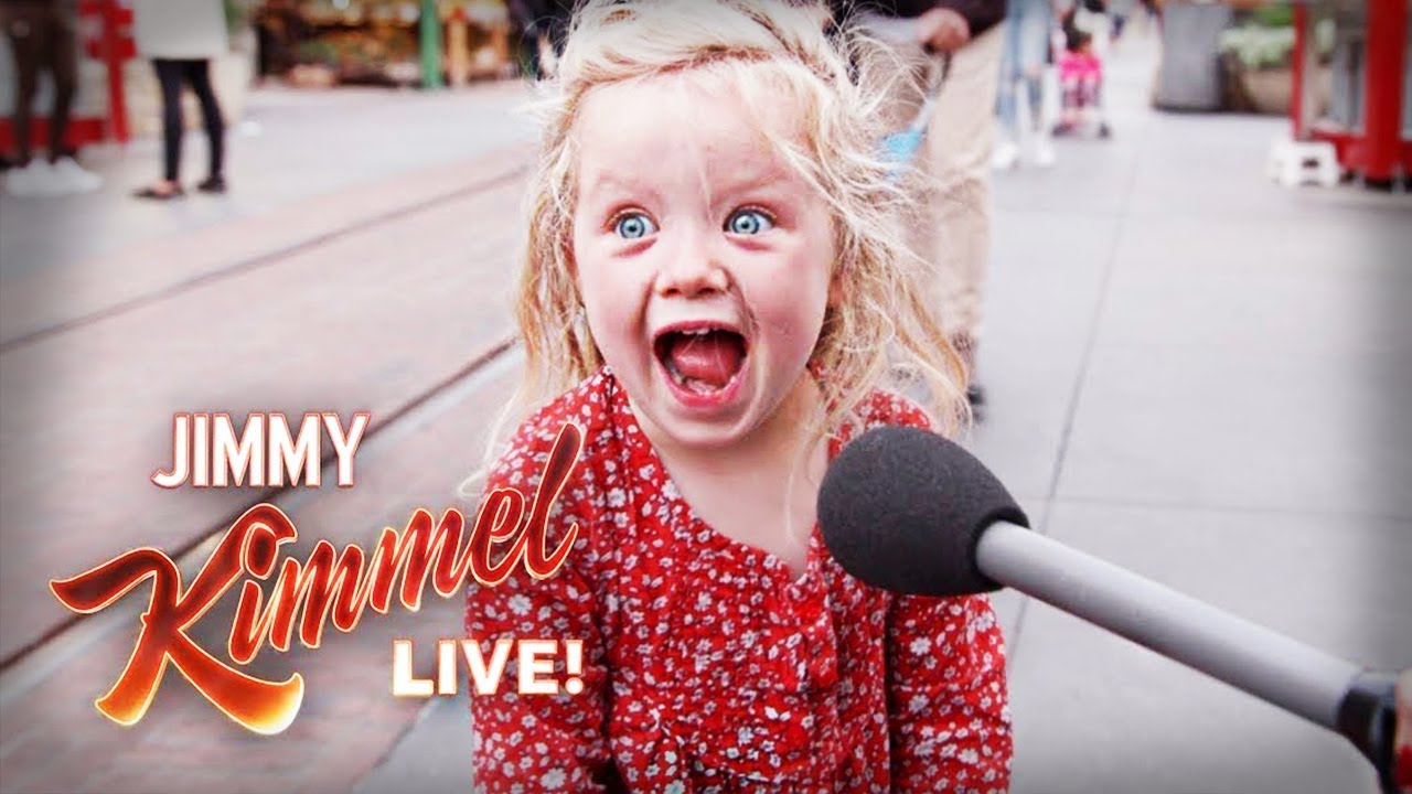 Jimmy Kimmel Can't Believe Her Answer... (We Ask Kids Explain Jimmy ...