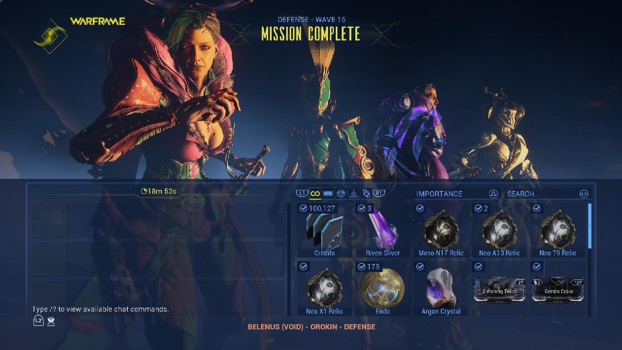 Warframe Saryn Minerva Skin - YouTube