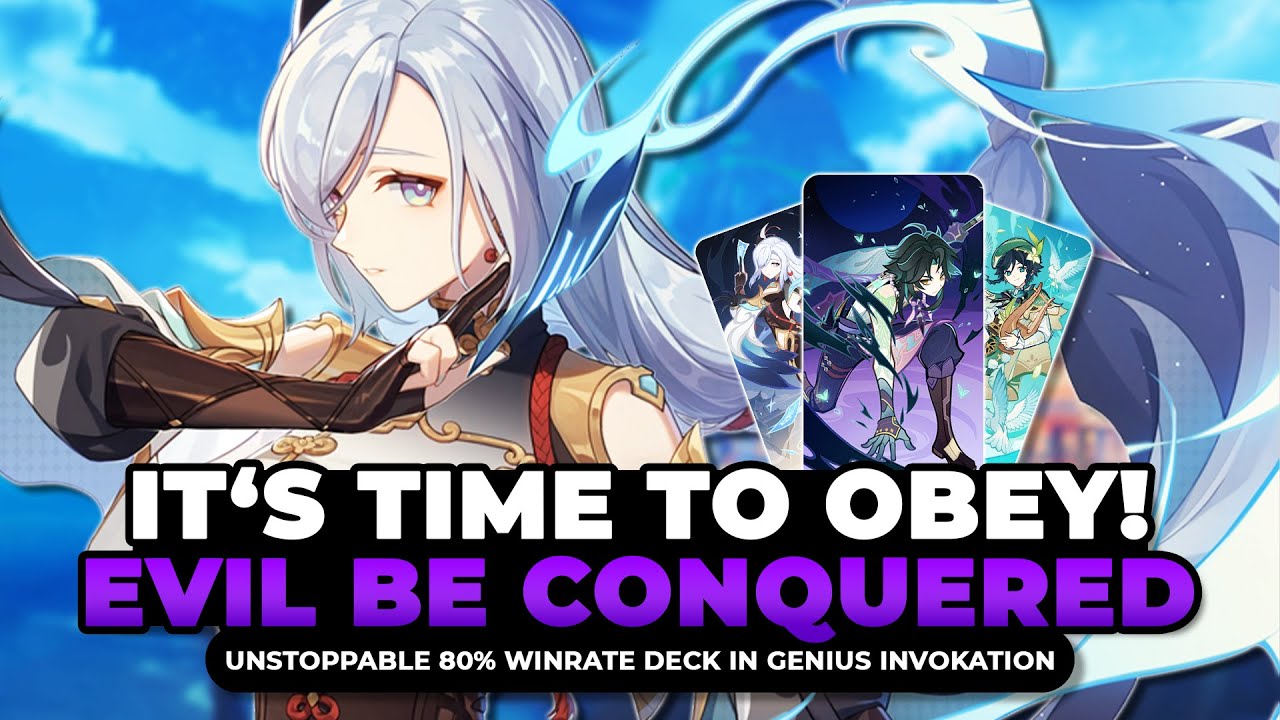 Unstoppable 80% winrate Xiao deck in Genshin Impact TCG - YouTube