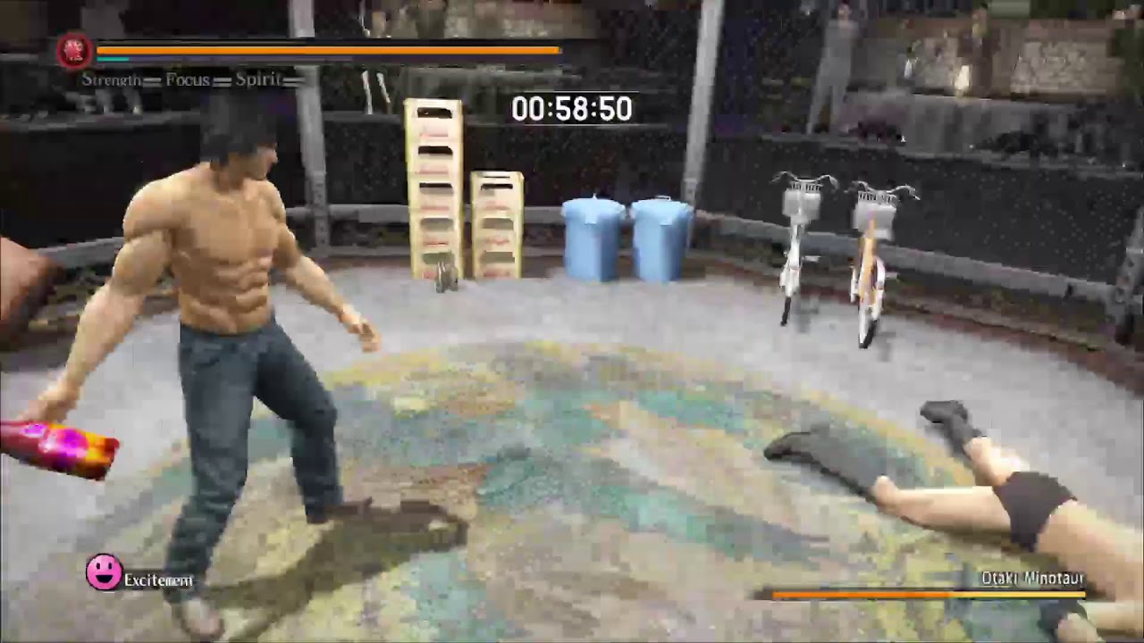 Yakuza 5 Remastered: Shinada Kineicho Batting Roam - YouTube