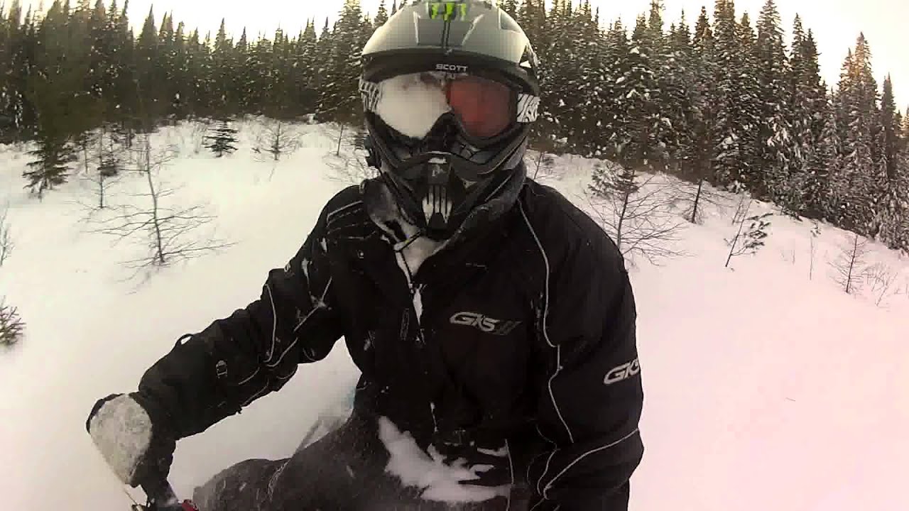 Snowmobile Powder 2013 - YouTube