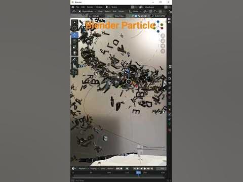 #blender 3d particle animation tutorial - YouTube