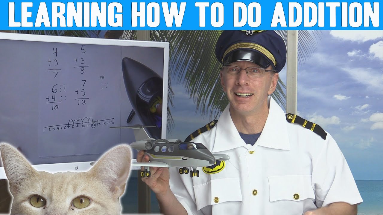 Learning how to do addition for Kindergarten,1st, 2nd Grade - YouTube