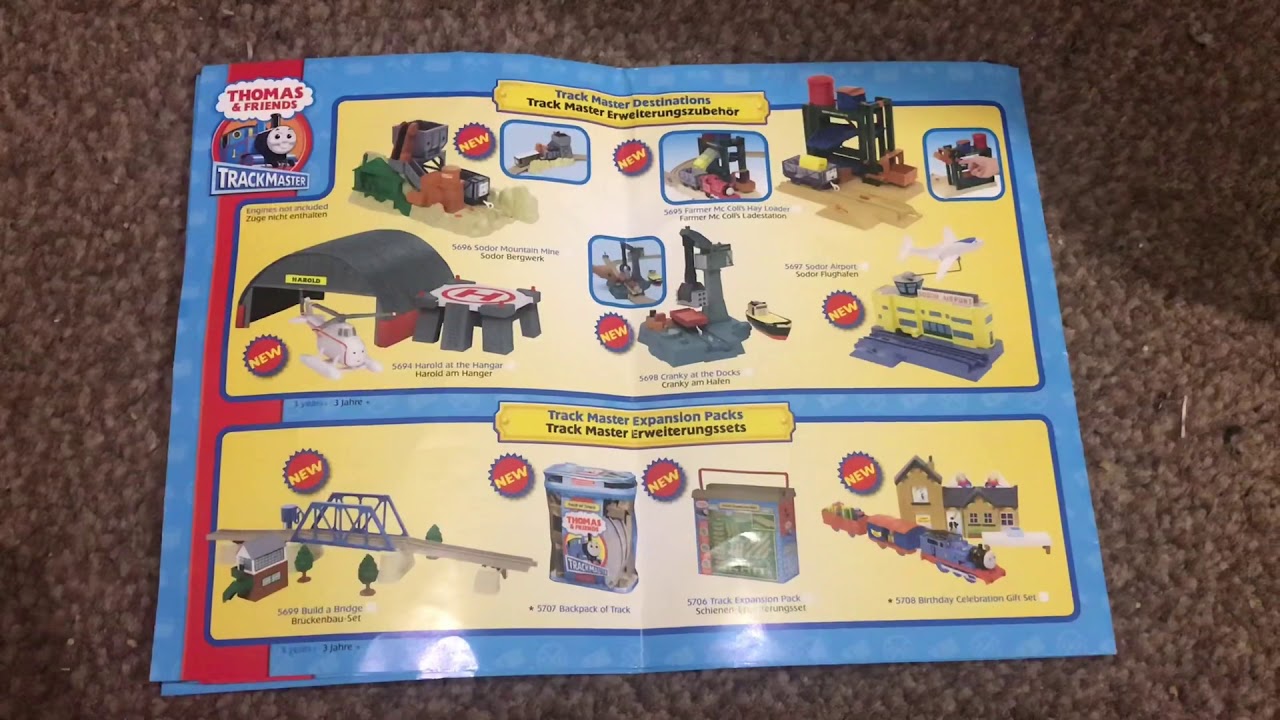 TOMY Thomas & Friends 2008 Poster and Check list - YouTube
