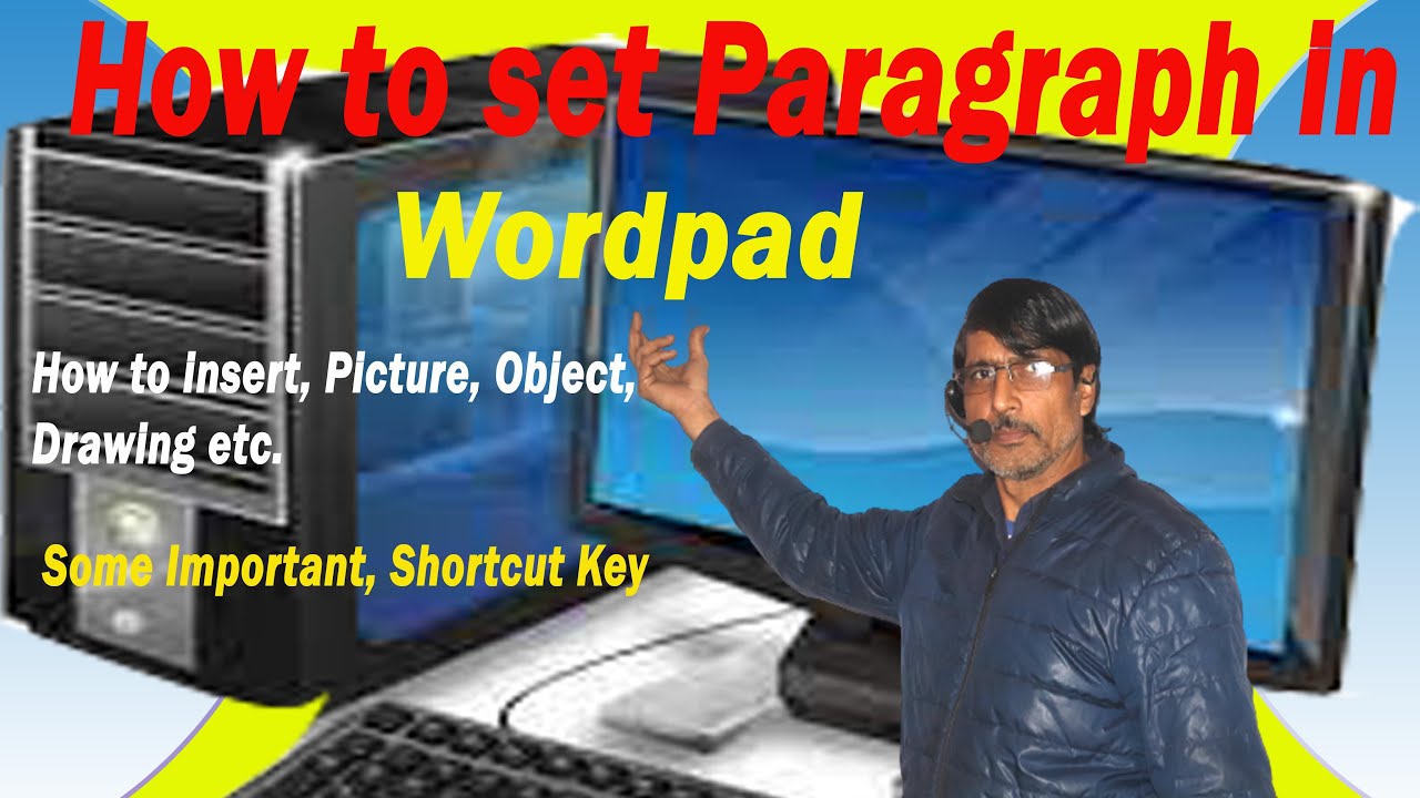 Paragraph Setting II Insert Picture Drawing Object II Kp Singh II ...