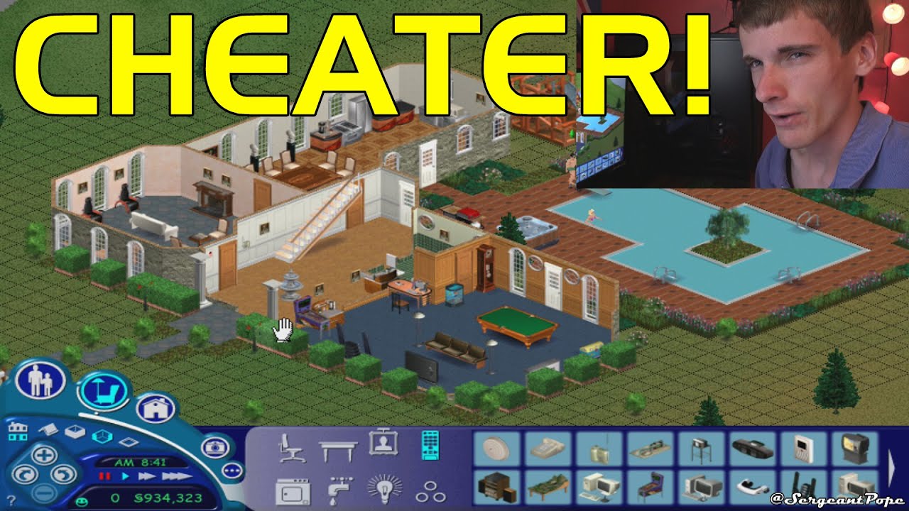 Sims 1 on Windows 10 ep. 7 - CHEATS! - YouTube