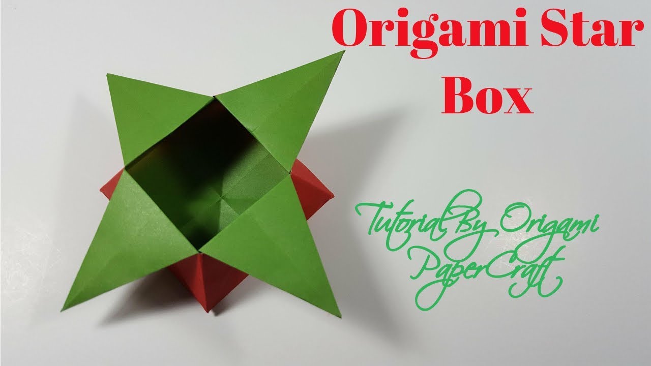 Origami Star Box II Tutorials By Origami paperCraft - YouTube