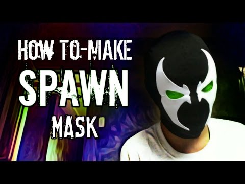 How-To Make| The Spawn Mask | D.I.Y Tutorial - YouTube