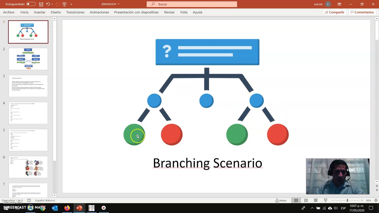 H5P: Branching scenario - Introducción - YouTube