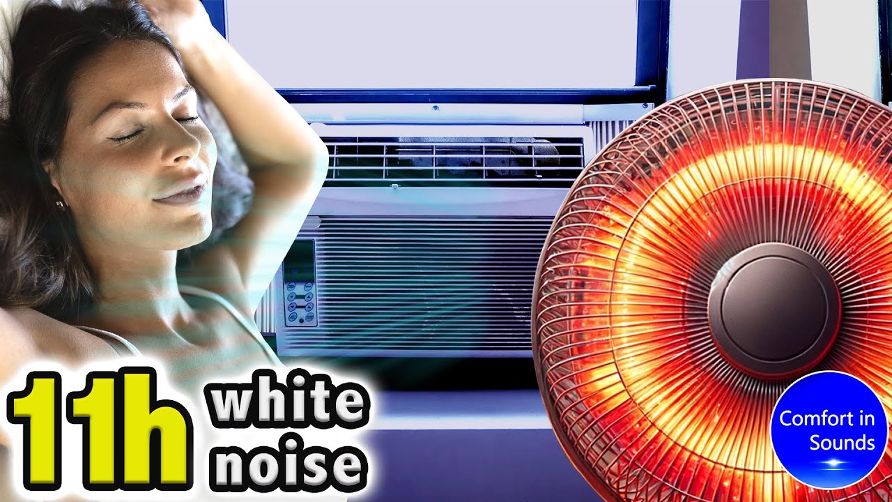 Smooth Heater Sounds, Air Conditioner Sounds for sleeping, relaxing ...
