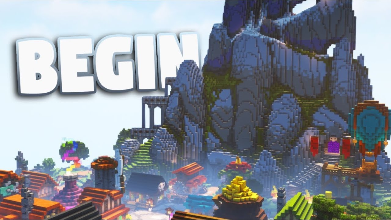Hypixel SkyBlock latest map with crimson island for 1.8 to 1.19 l ...