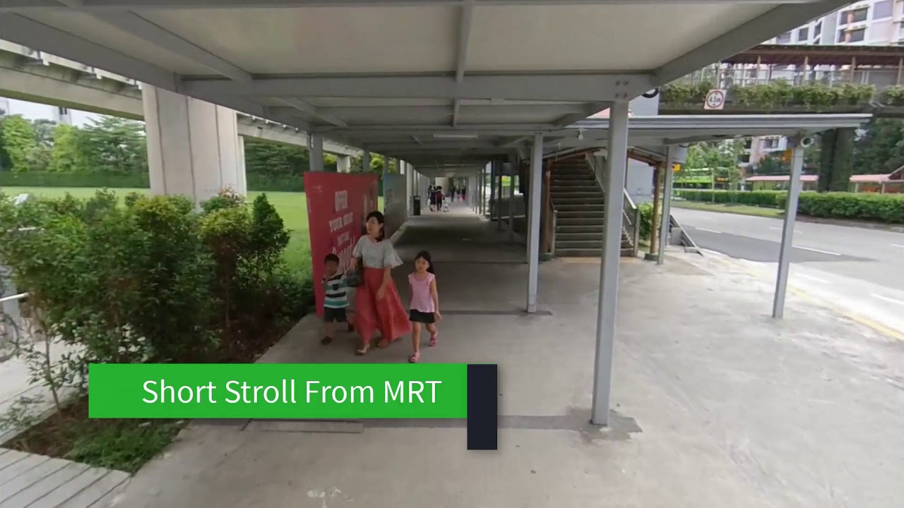 Walk from Lakeside MRT to The Lakefront Residences - YouTube