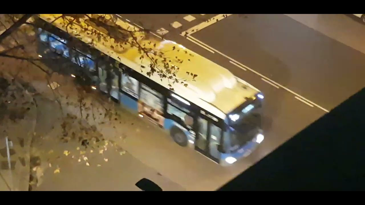 Here is the EMT bus 5494 on the number 149 in Madrid Tuesday 27 ...