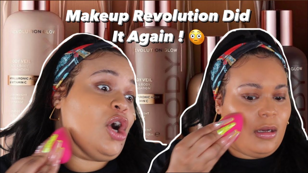 Makeup Revolution ! Body Veil Face & Body Foundation Review ...