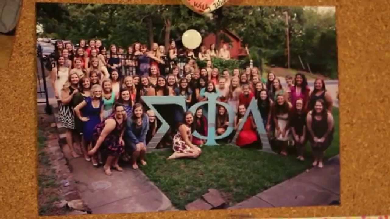 University of Arkansas Sigma Phi Lambda Recruitment 2015 - YouTube