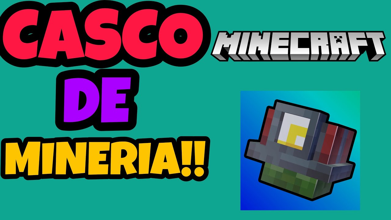 Miner’s Helmet Mod REVIEW | Casco De Minero | Minecraft 1.16.5 - YouTube
