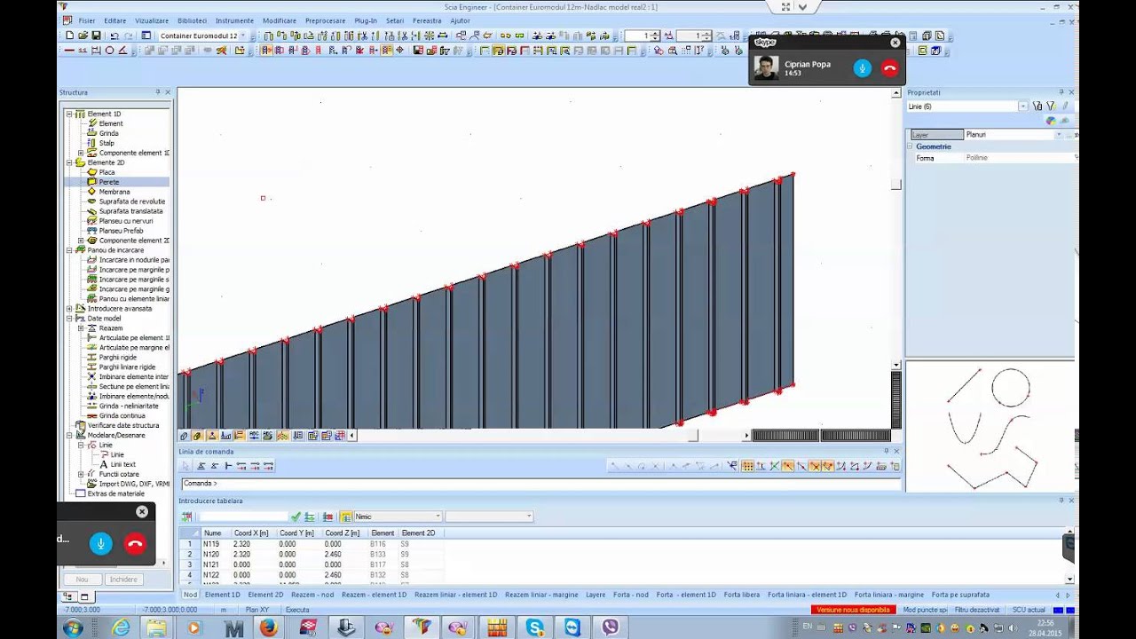 Proiectare container in Scia - YouTube