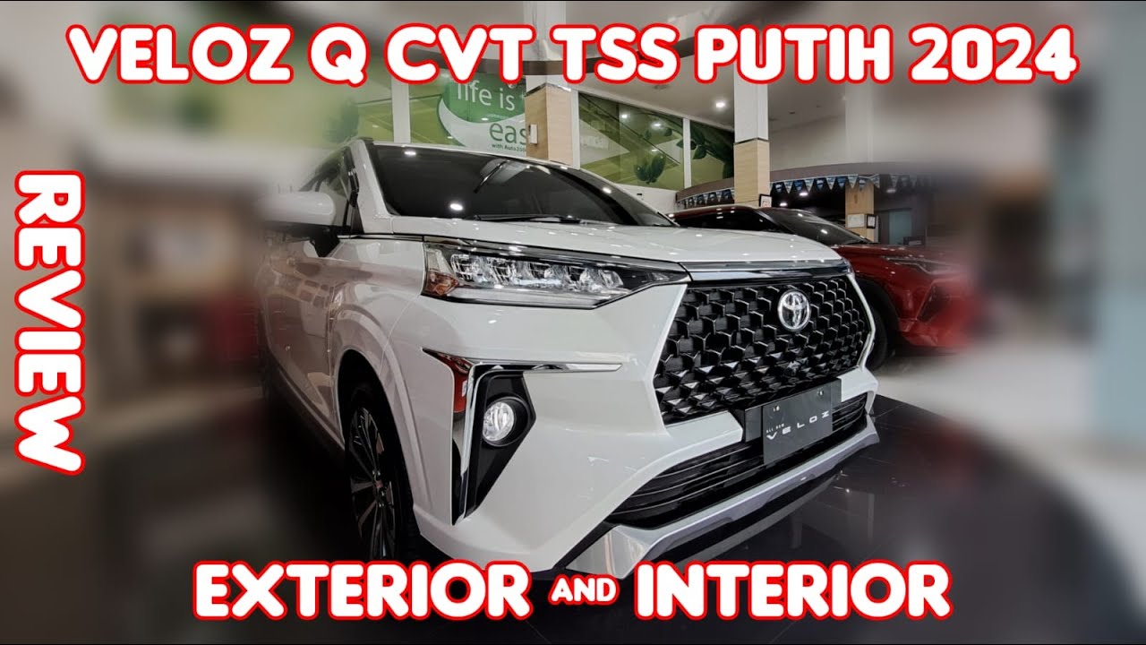 Fitur Paling Lengkap di All New Veloz Q CVT TSS Putih Mutiara Tahun ...