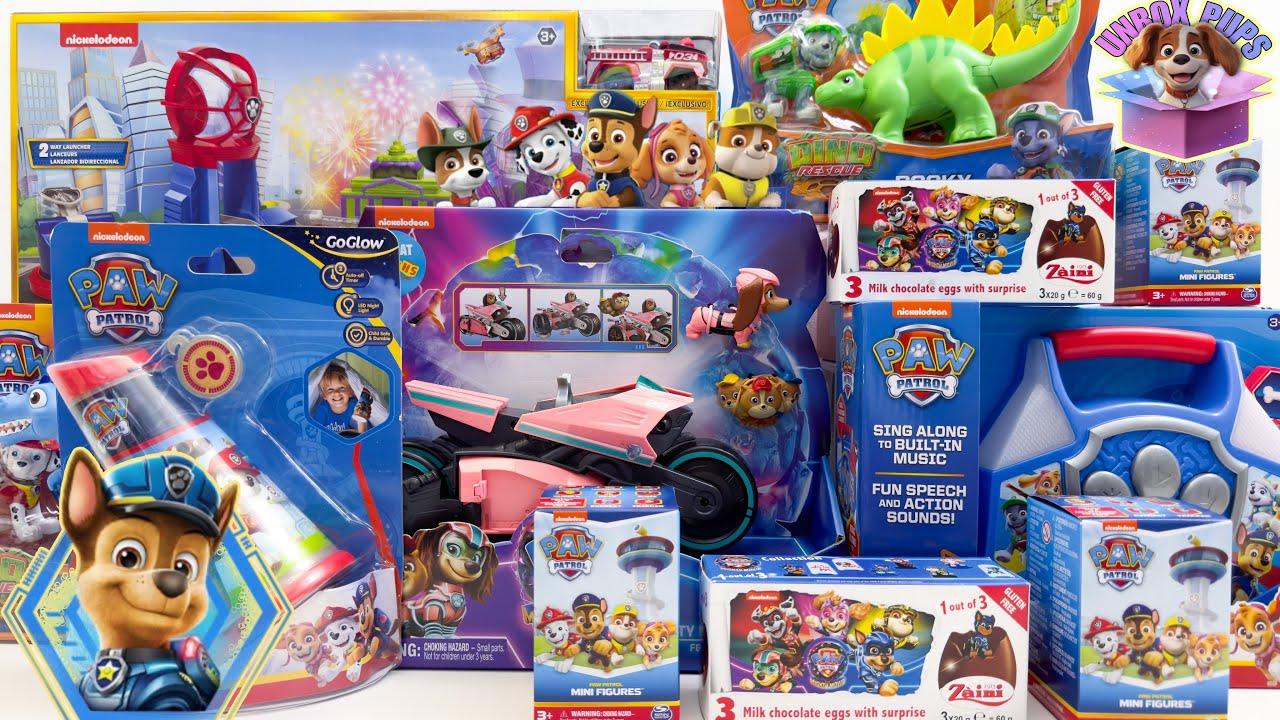 Paw Patrol Toy Collection Unboxing Review | Liberty and Jr Patrollers ...