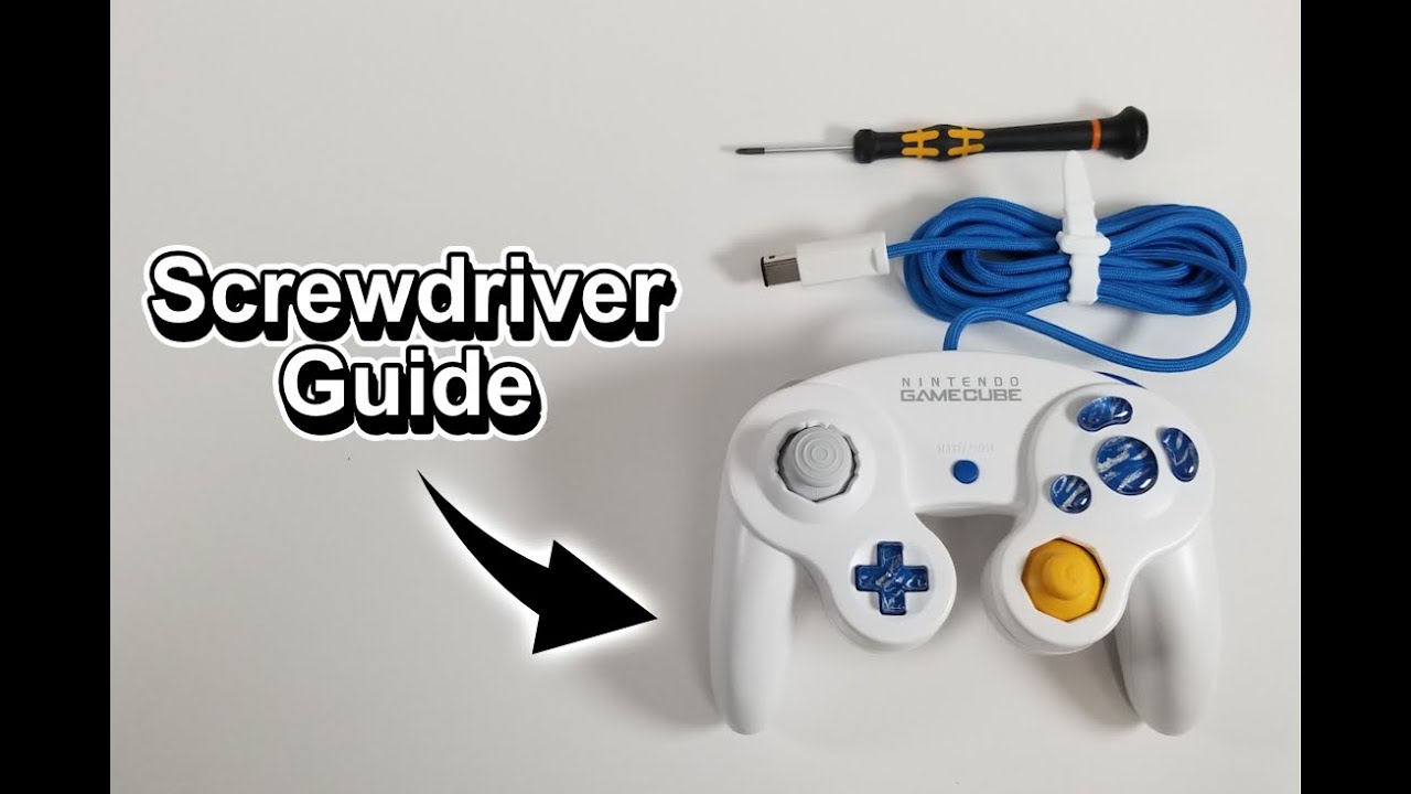 The Ultimate Screwdriver Guide for Gamecube Controllers - YouTube