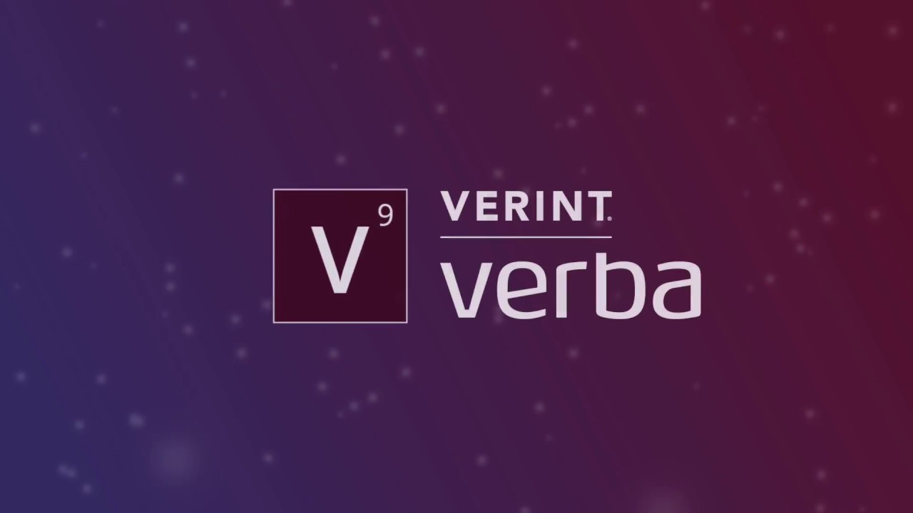 Verint Verba - Introducing the Elements of Compliance - YouTube
