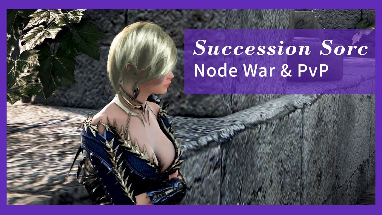 BDO Node War PvP - Succession Sorc - YouTube