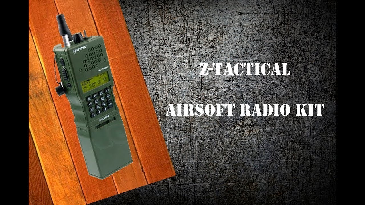 Z-Tactical Airsoft Radio Kit [Killer Whales Gear Show] - YouTube