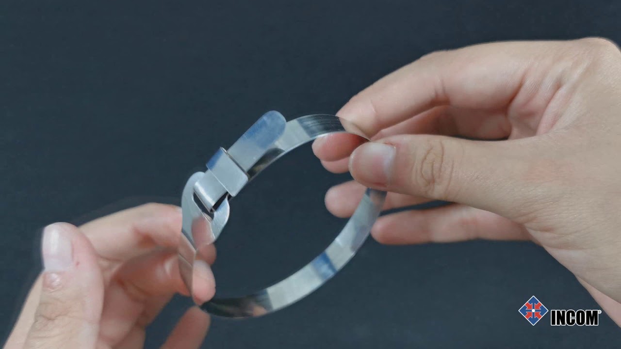 Cincho de acero inoxidable marca Metalico, máxima sujeción y ...