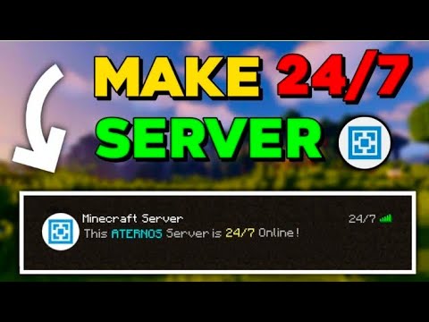 How to make Aternos Server 24/7 || How to make 24/7 server - YouTube