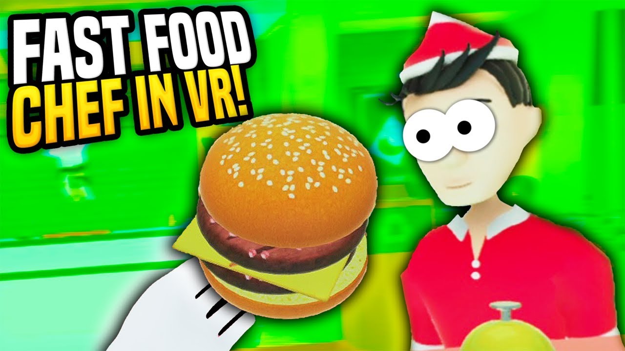 TWO IDIOTS MAKE BURGERS IN VIRTUAL REALITY - Clash of Chefs VR Gameplay ...